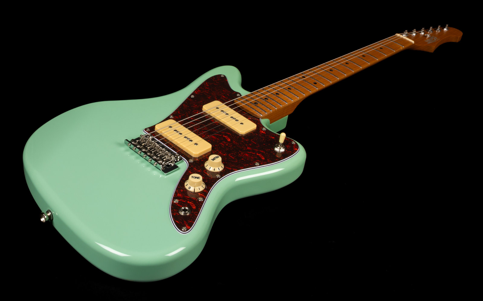 Jet Guitars JJ-300 P90 SFG Roasted Maple Offset with P90 - Seafoam Green